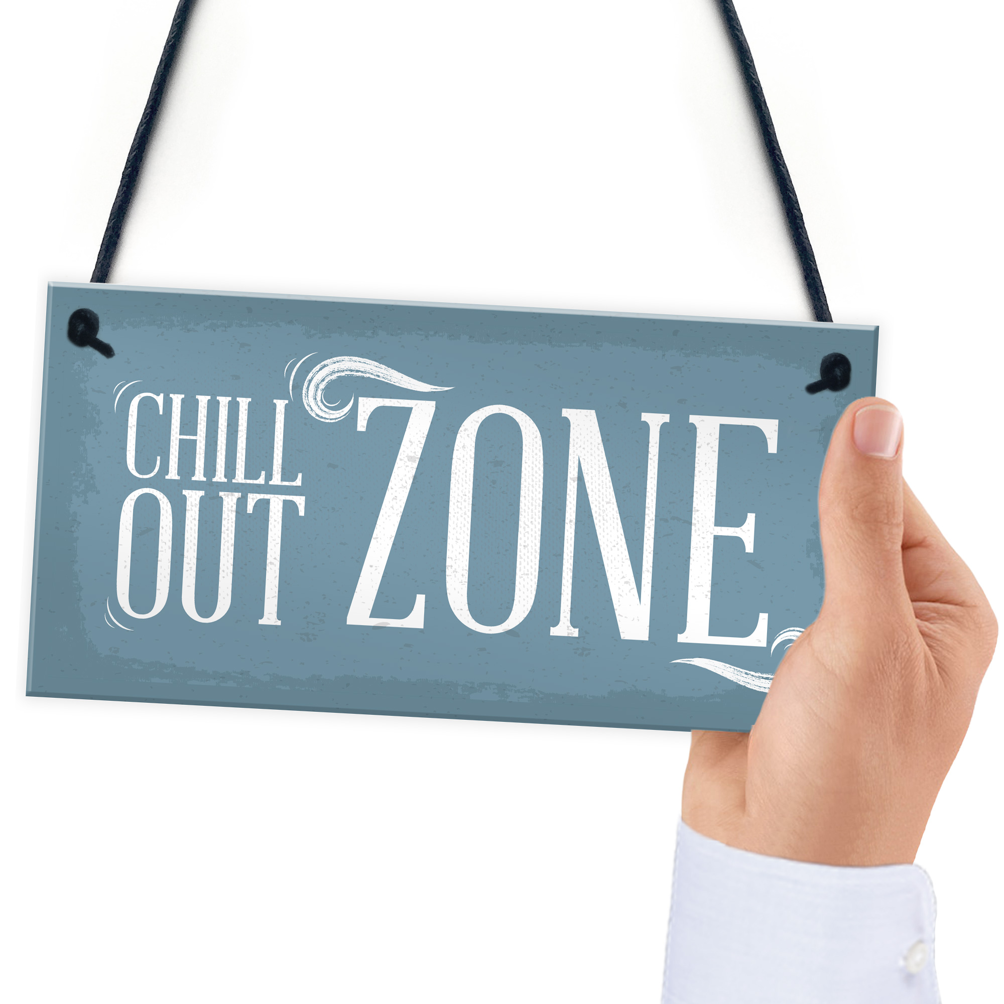 Chill Out Zone Man Cave Shed SummerHouse Sign Hot Tub Home Wall Door ...