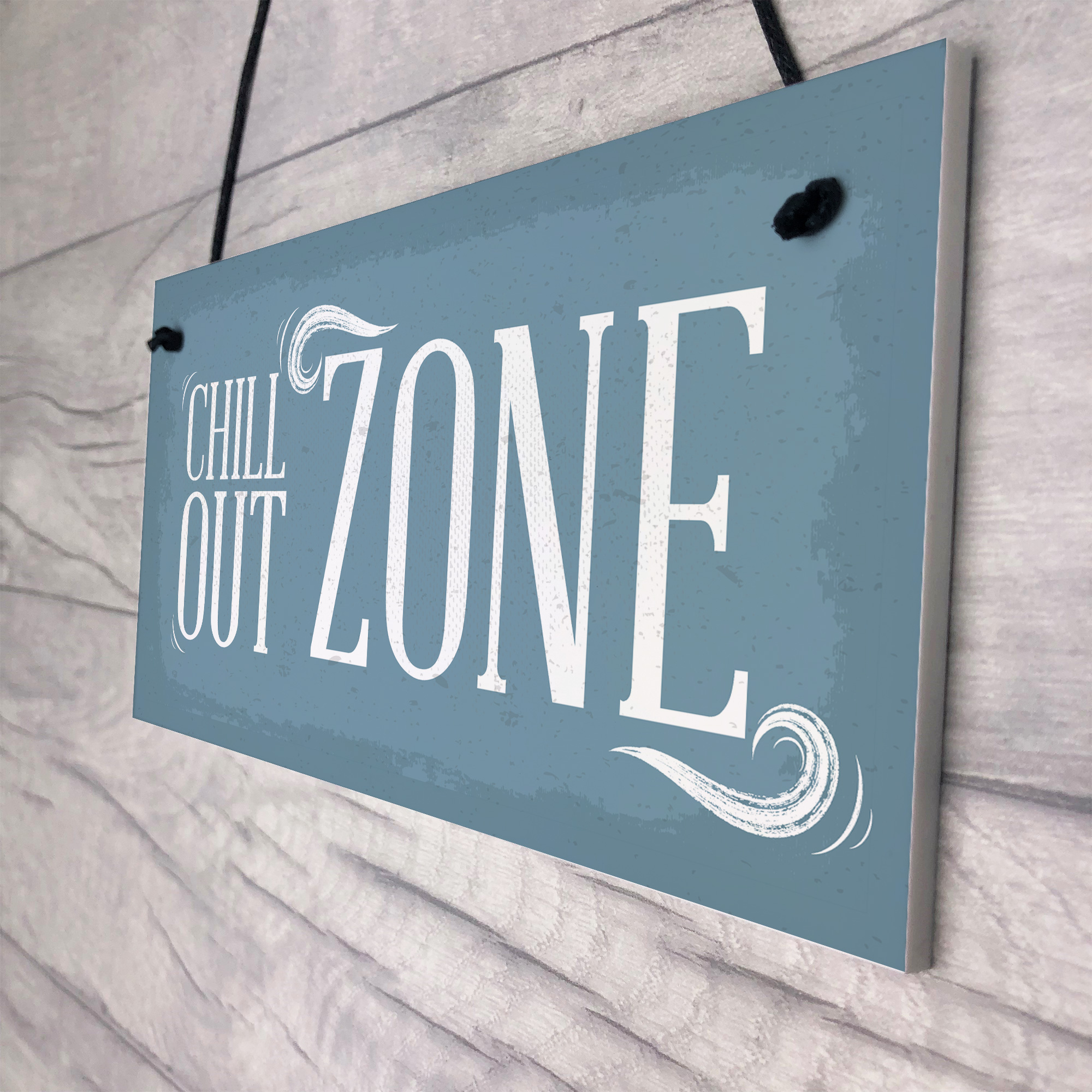 Chill Out Zone Man Cave Shed SummerHouse Sign Hot Tub Home Wall Door ...