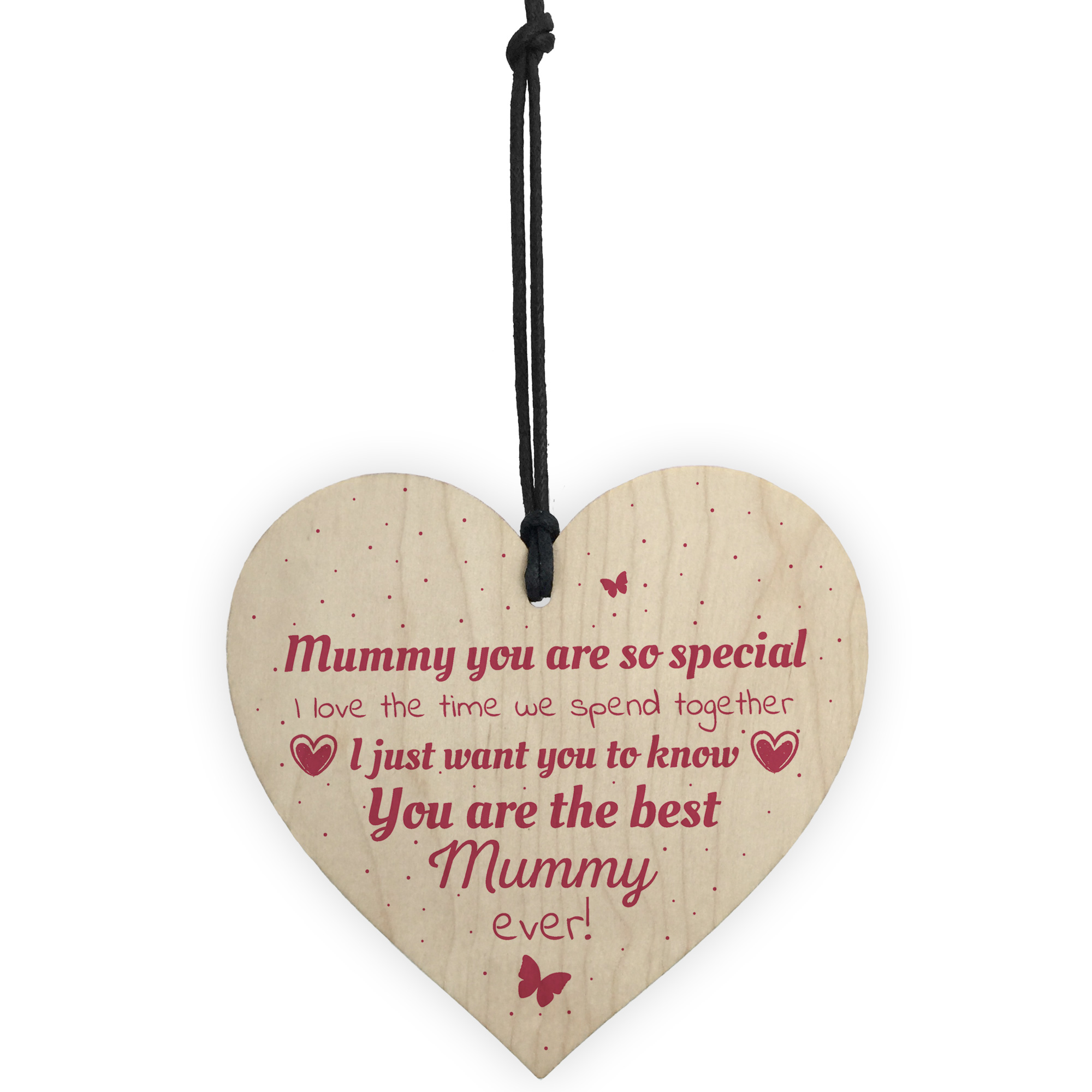Handmade Mummy Gift Novelty Hanging Plaque Gifts For Mum Birthday Gifts ...