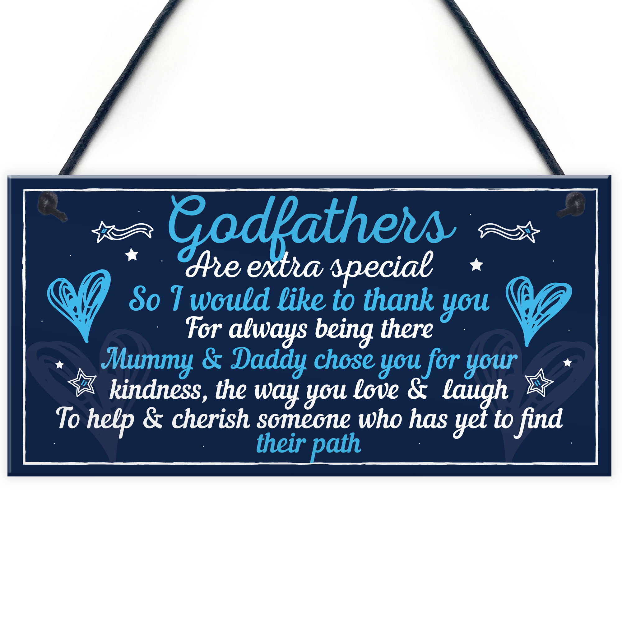 Godfather Gifts For Christmas Godparent Christening Friend Dad Grandad ...