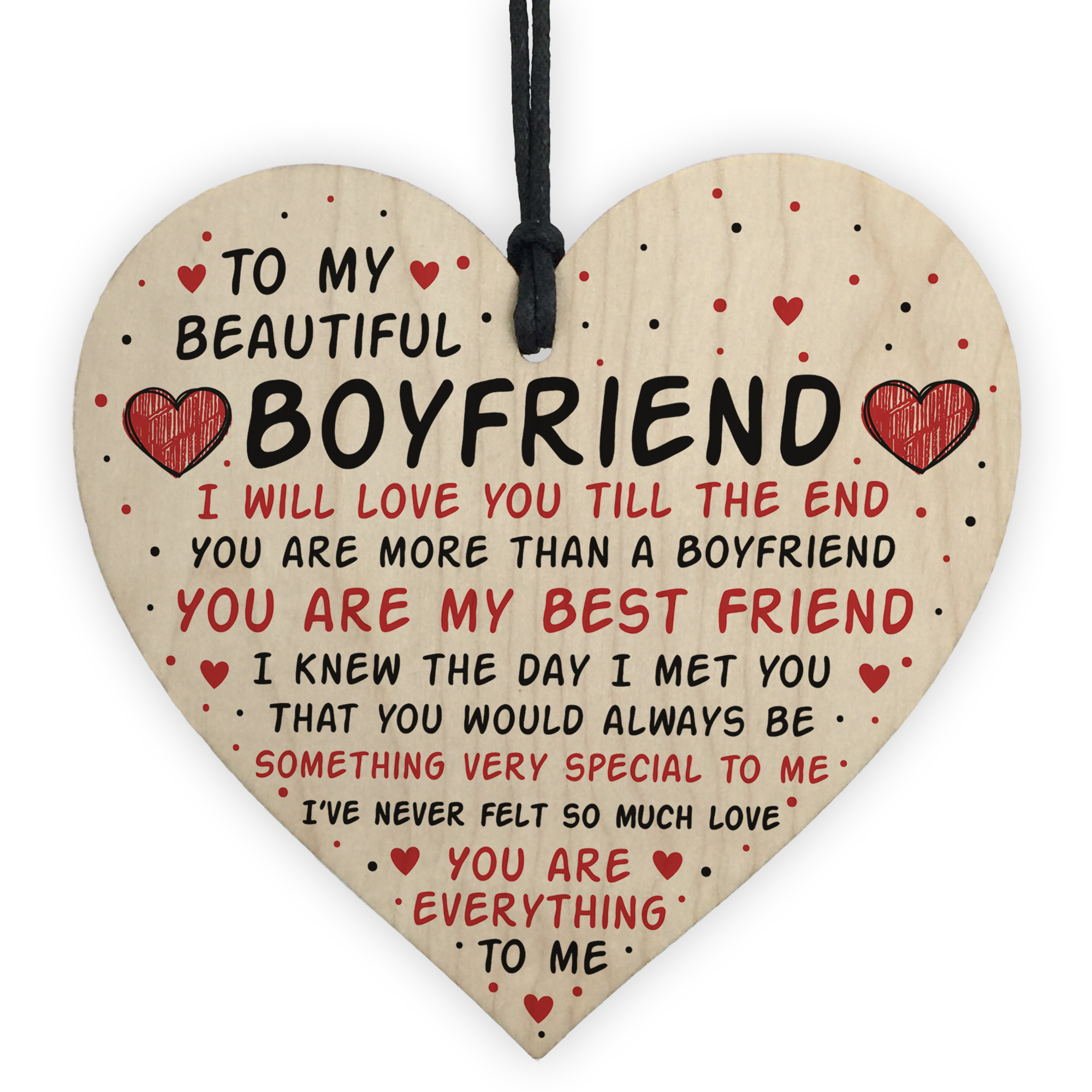 Boyfriend Gifts Boyfriend Birthday Card Gift Boyfriend Valentines Gift 
