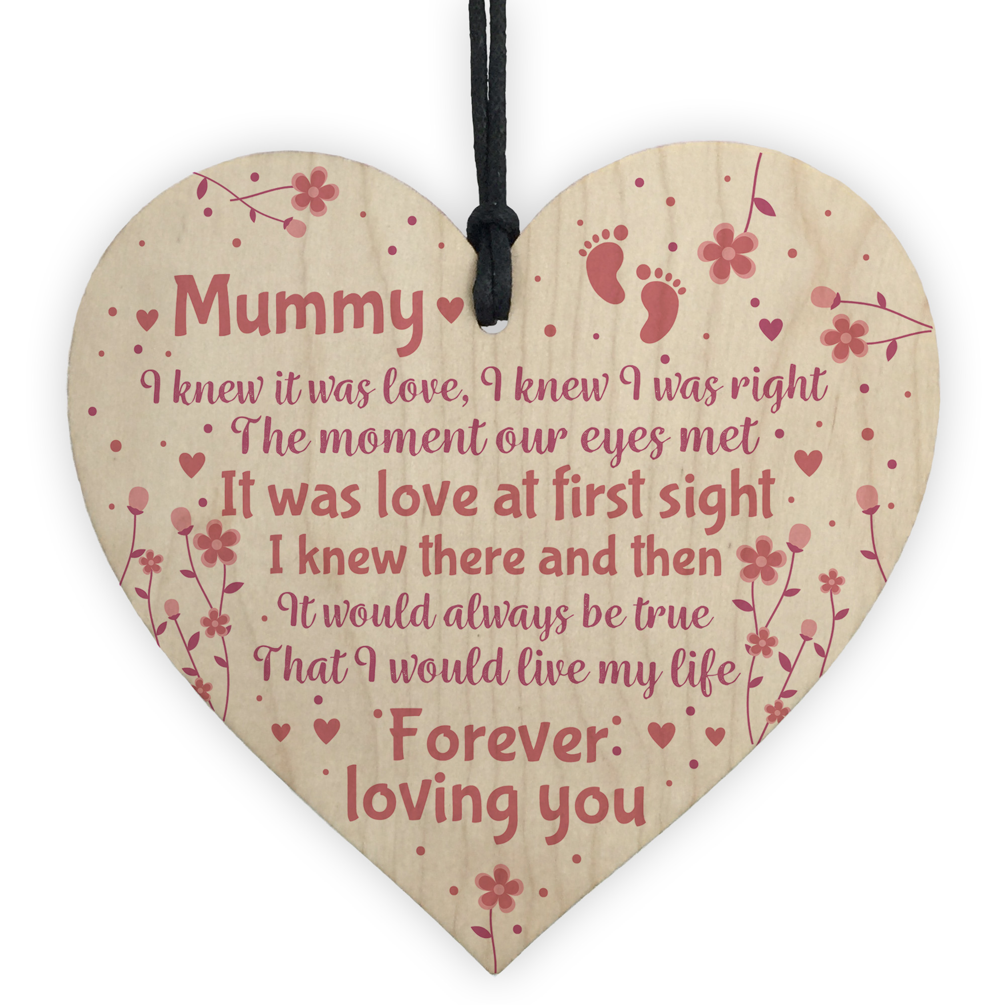 Best Mummy Gifts Heart Mummy Birthday Card New Mummy Gifts Baby Gifts ...