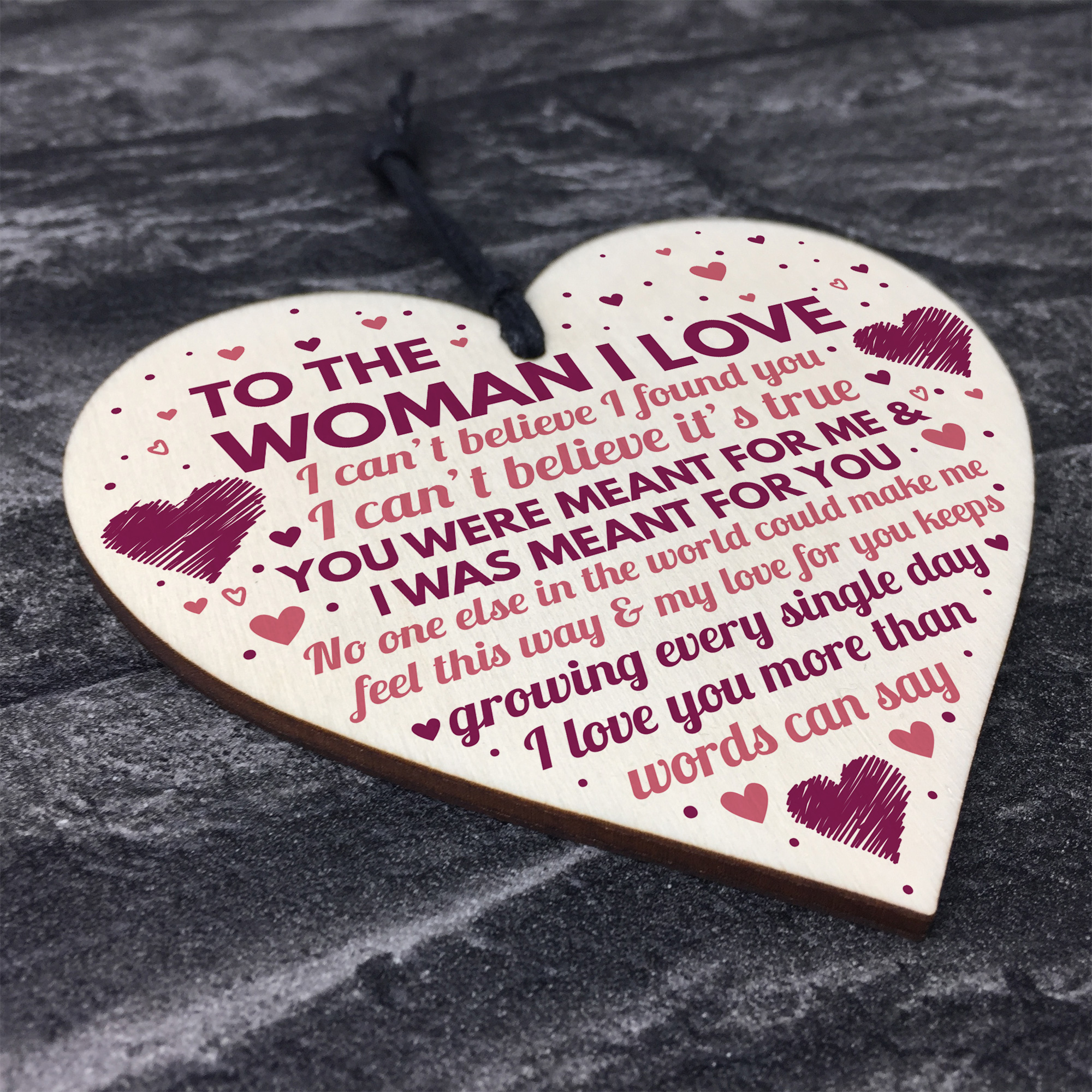 Wife Birthday Gifts Card Wooden Heart Anniversary Gifts For Her Wife Birthday Gifts Card Wooden Heart Anniversary Gifts For Her