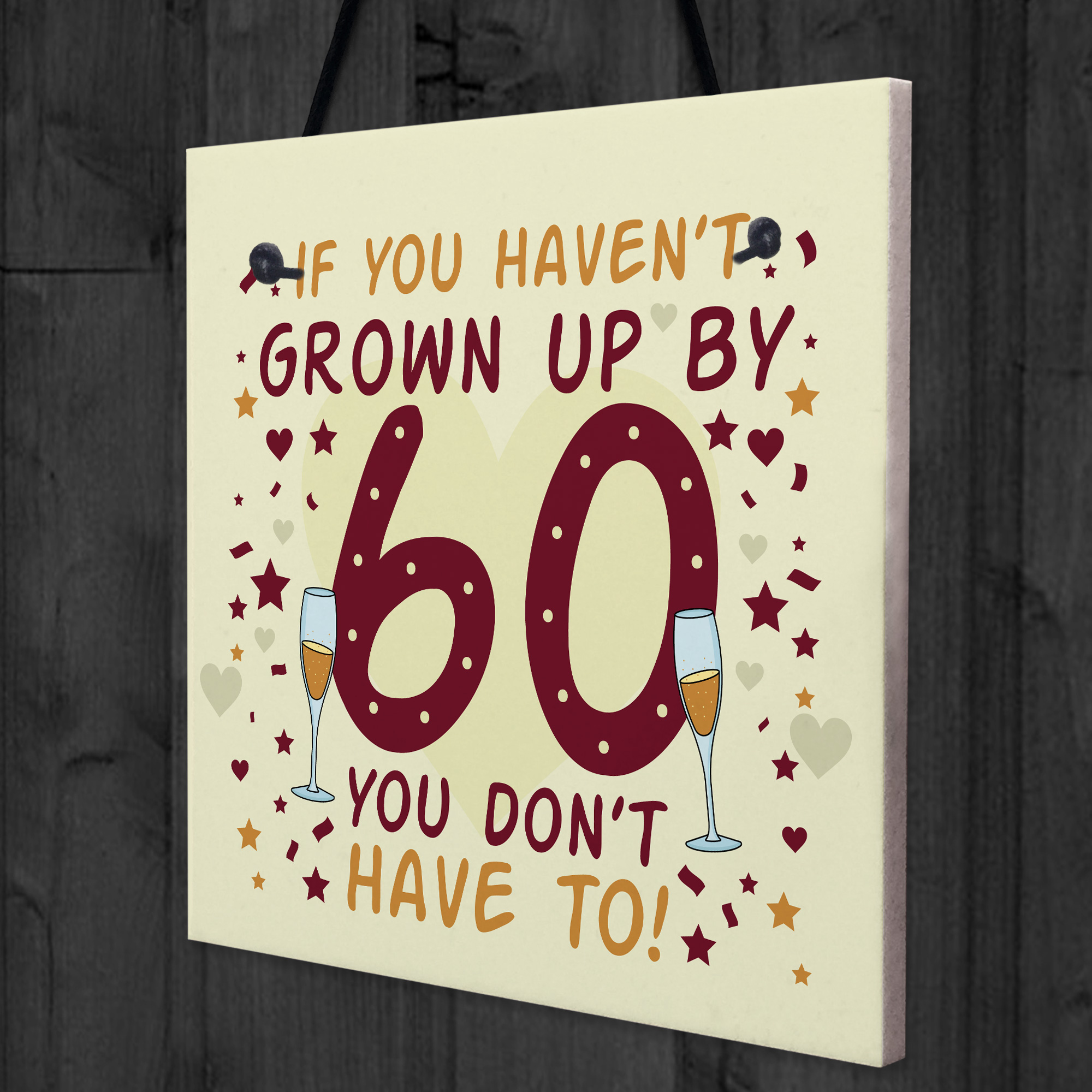Funny 60th Birthday Card 60th Birthday Presents For Women Men