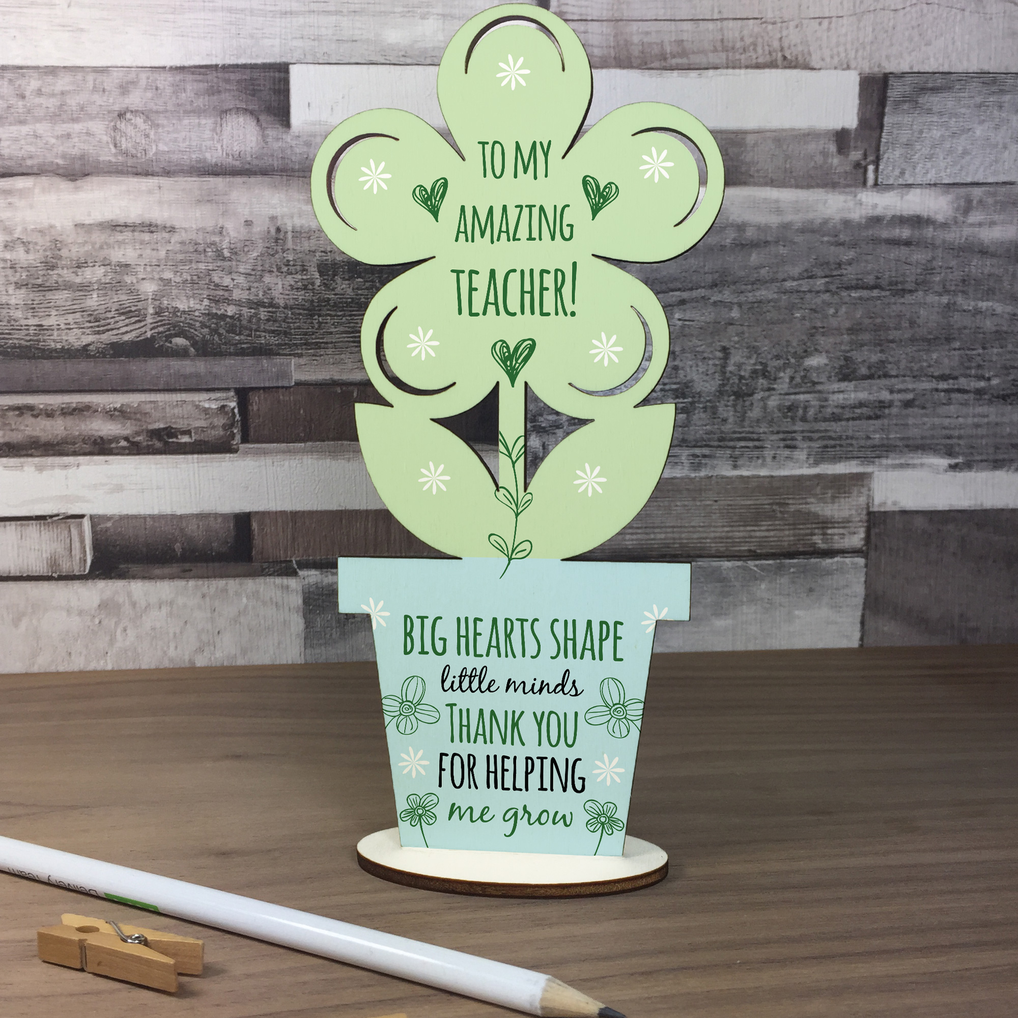 Best Teacher Gifts Wooden Flower Teacher Thank You Gift Leaving School Best Teacher Gifts Wooden Flower Teacher Thank You Gift Leaving School