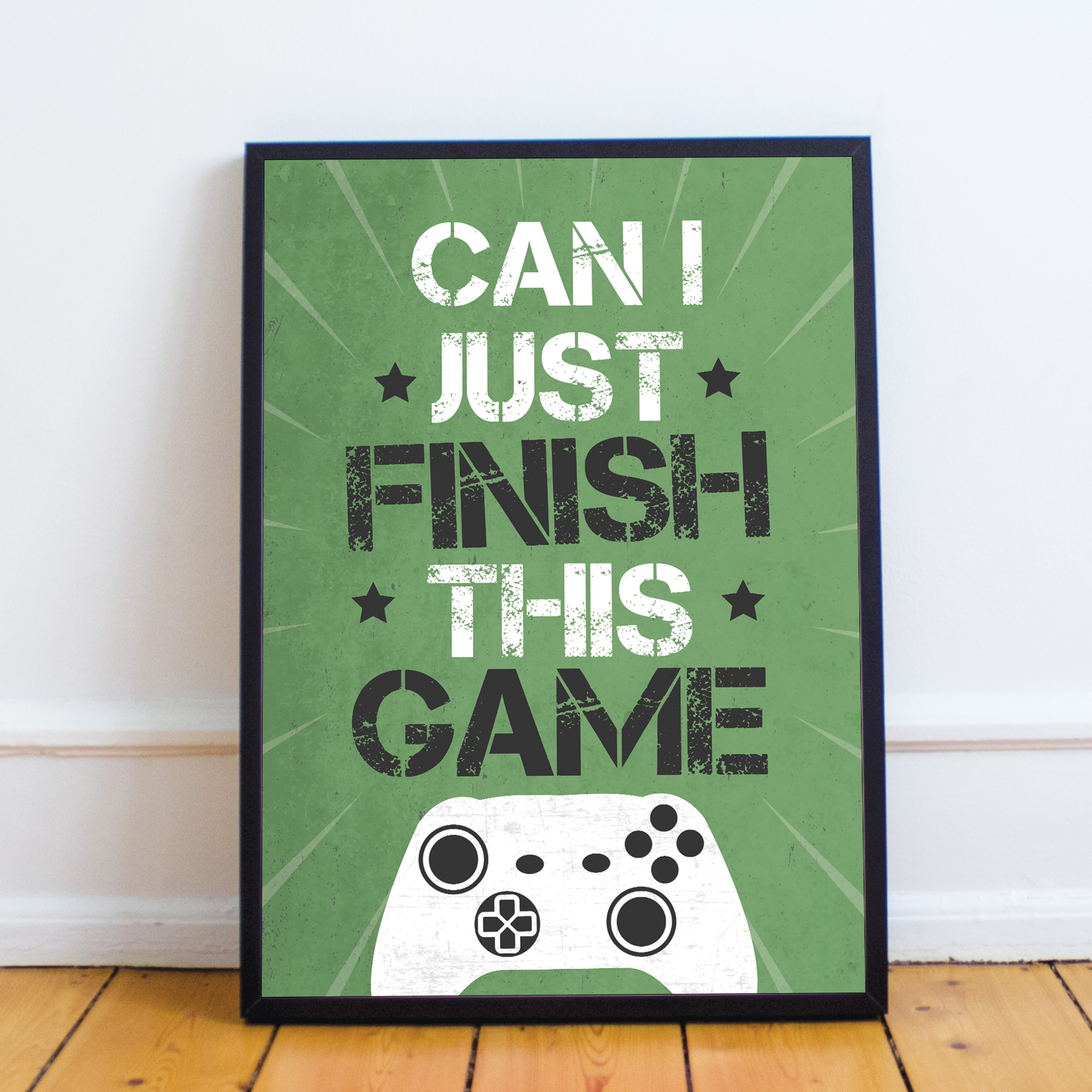 Gaming Prints Xbox Inspired Gaming Games Room Wall Art Decor Boys Gamer ...