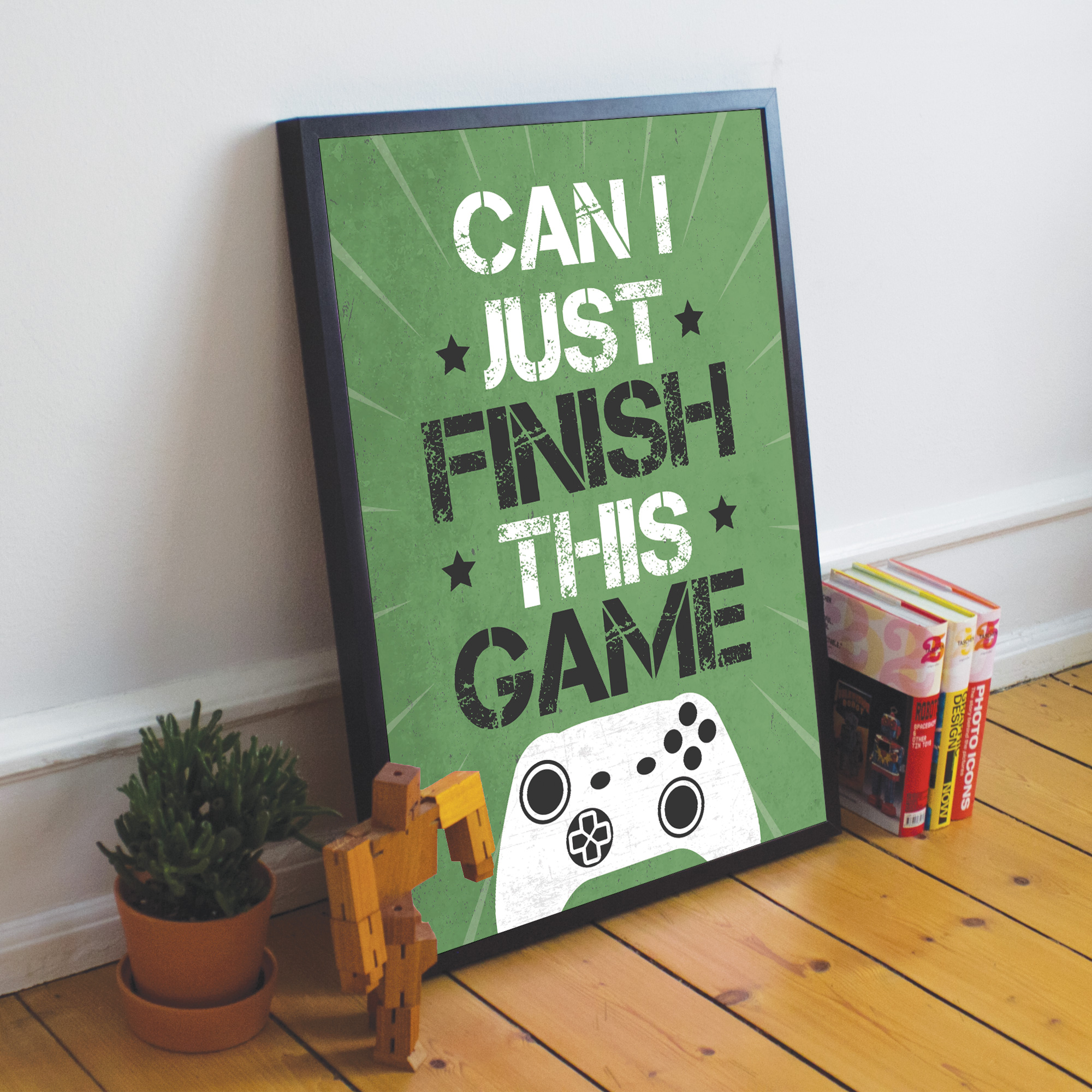 Gaming Prints Xbox Inspired Gaming Games Room Wall Art Decor Boys Gamer ...