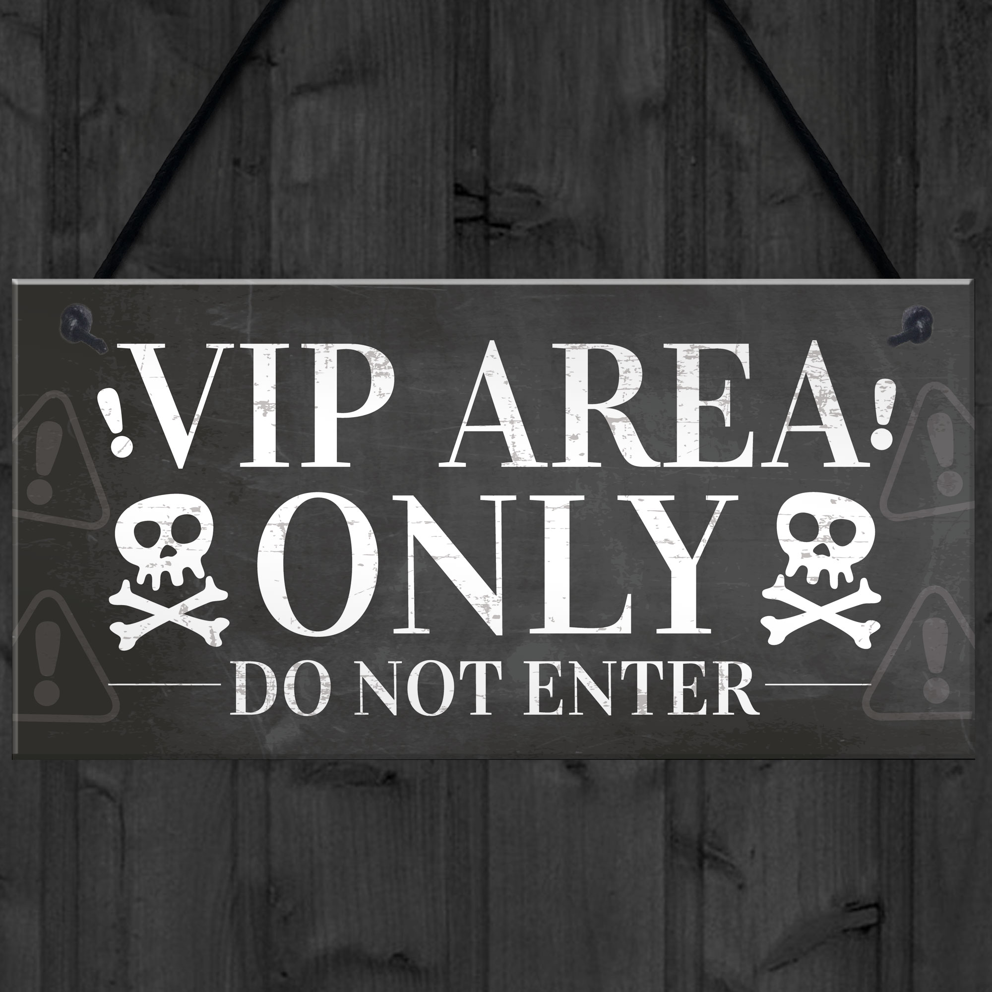 VIP Entrance Sign Hanging Plaque Pub Bar Club Sign Garden Plaque VIP ...
