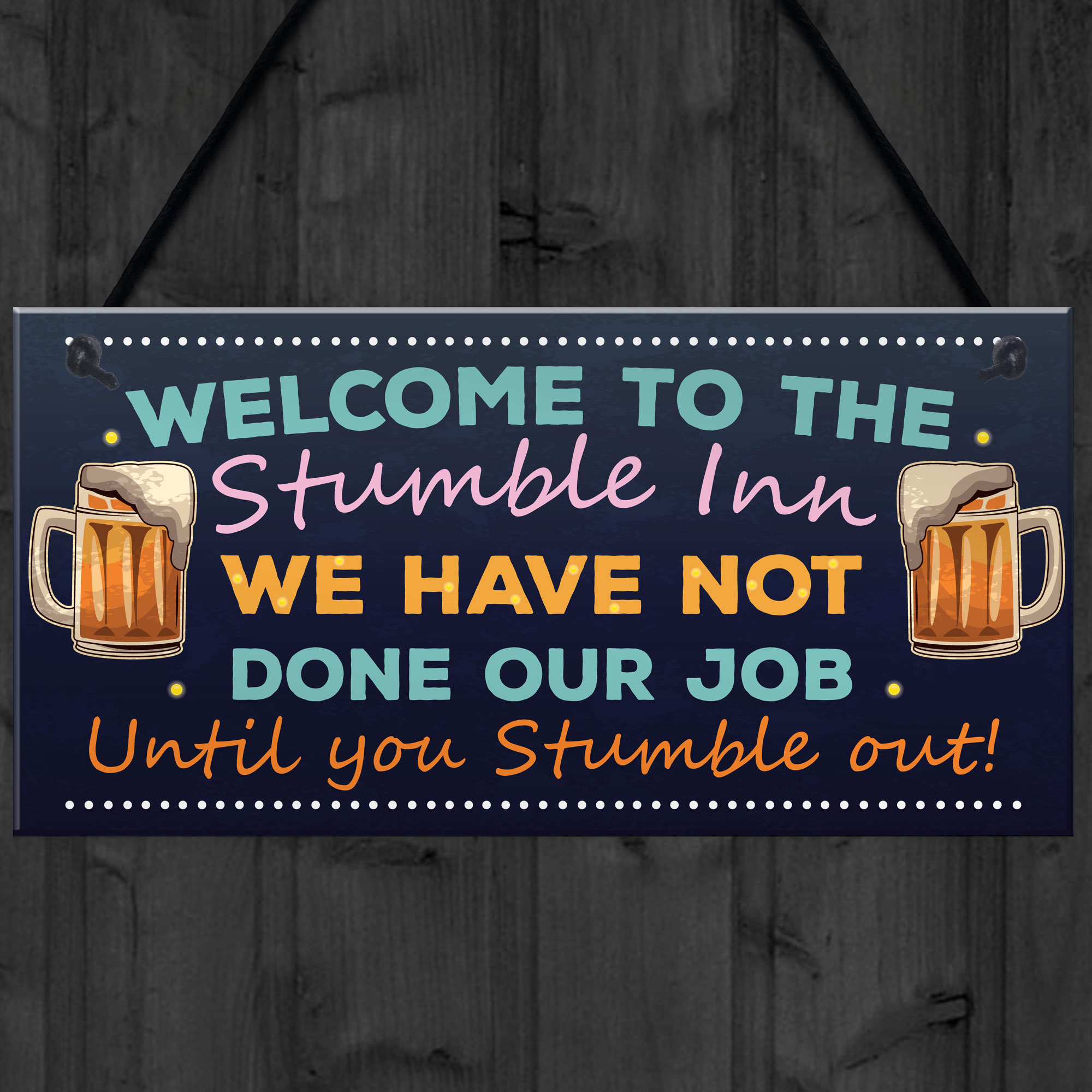 Funny Bar Sign Stumble Inn Novelty Bar Pub Signs And Plaques Man Cave
