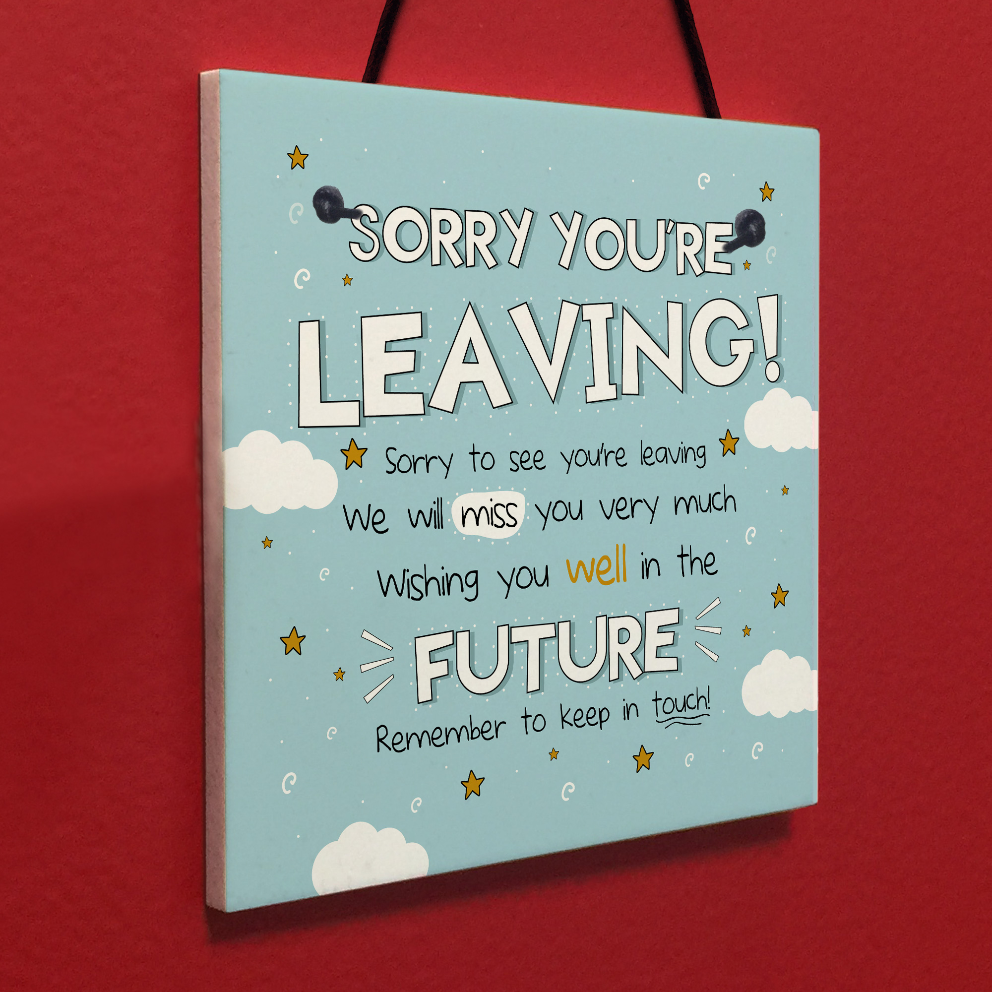 Good Luck Leaving Colleague Friend Teacher Work New Job Gift Card ...