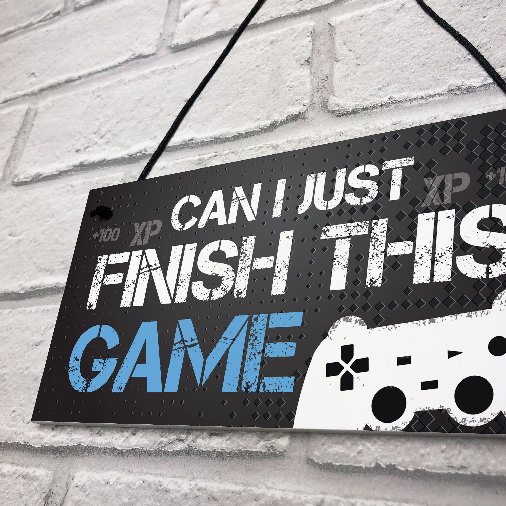 Novelty Gaming Sign Gamer Gift For Son Brother Christmas Birthday Gift ...