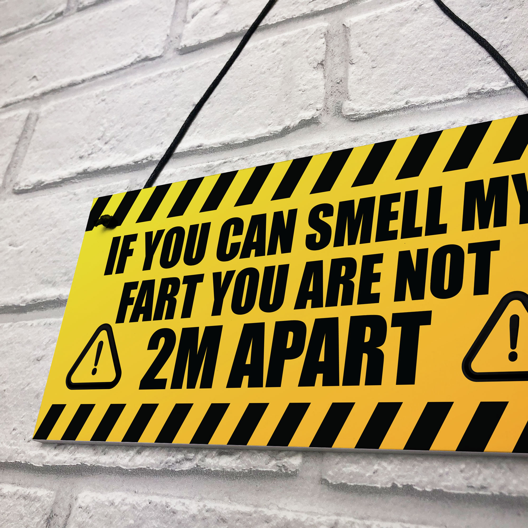 Funny Quarantine Social Distance Gifts Novelty Man Cave Sign Garden ...
