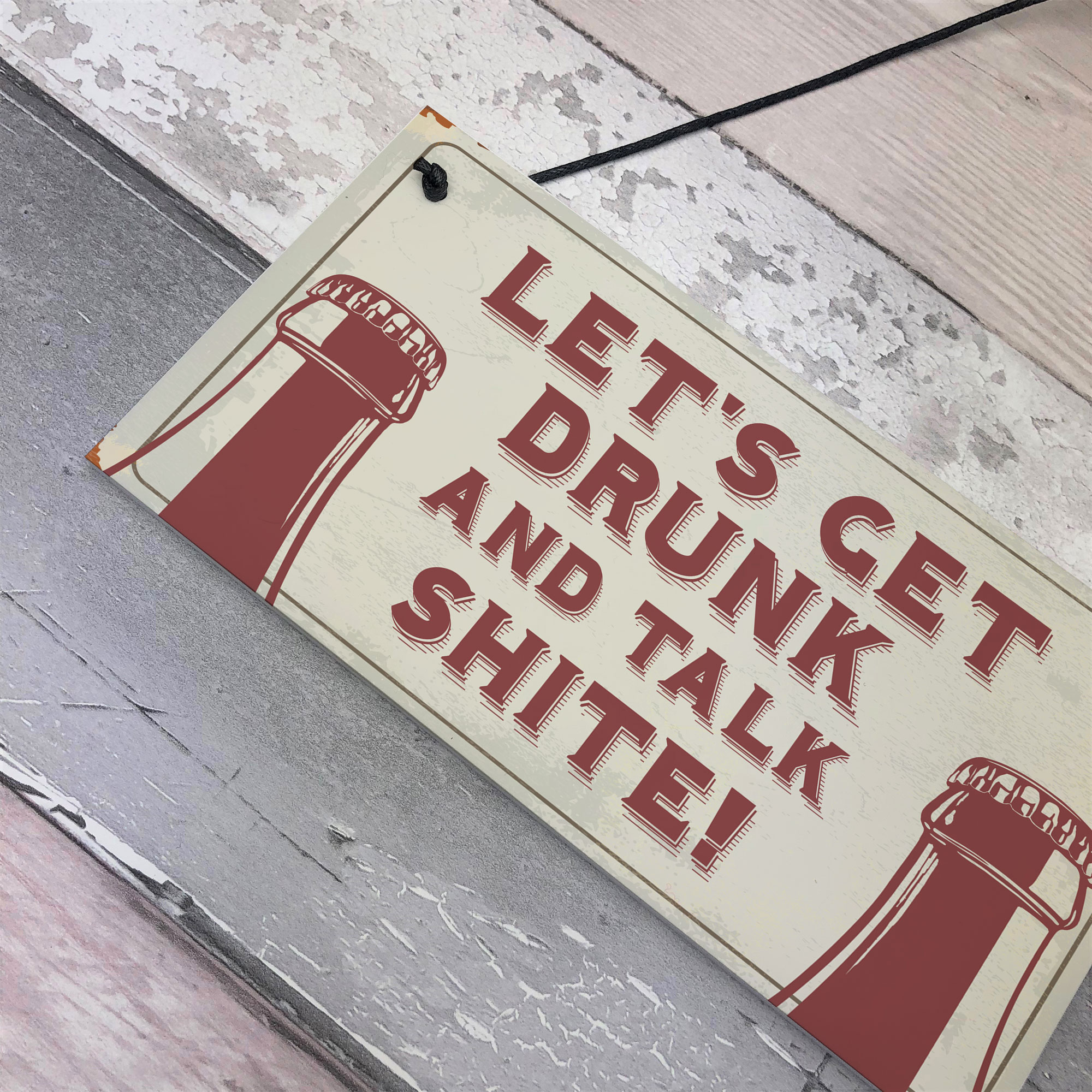 FUNNY Rude Bar Sign For Garden Man Cave Pub Bar Beer Vodka Gin Gift | eBay