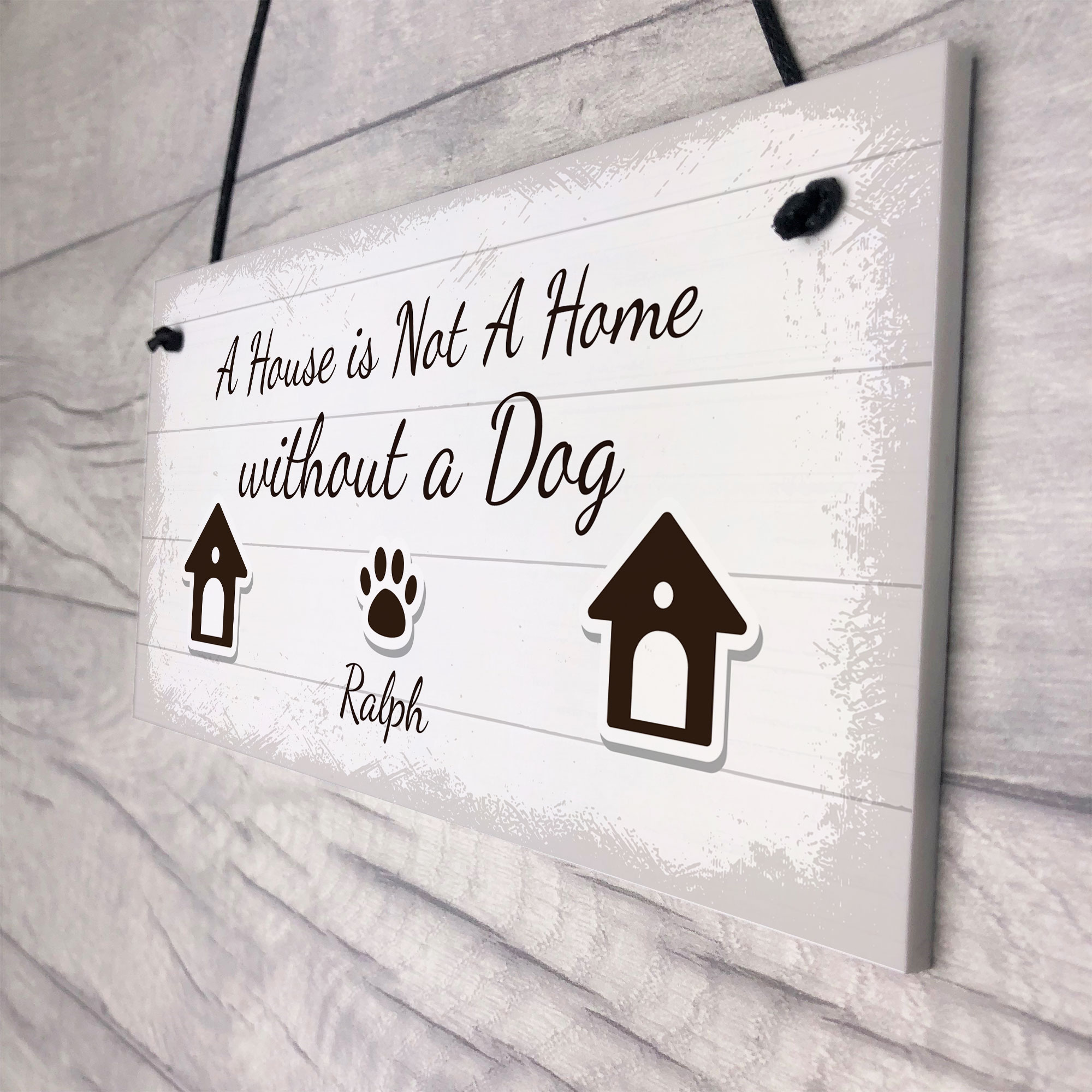 PERSONALISED Pet Sign For Home Dog Lover Gift Family Gift For Christmas ...