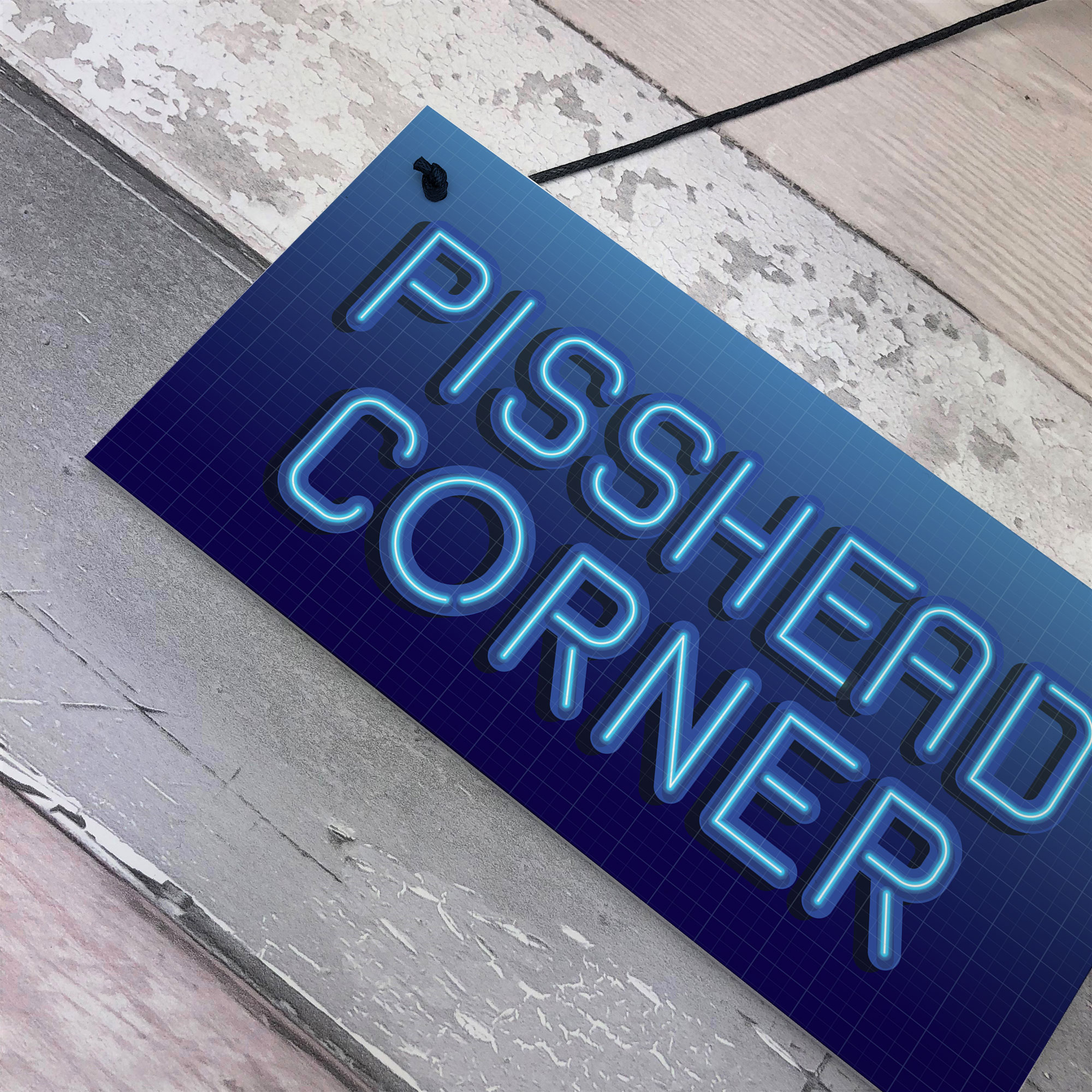 Funny Rude Home Bar Sign Man Cave Garage Shed Plaque Alcohol Gift For ...