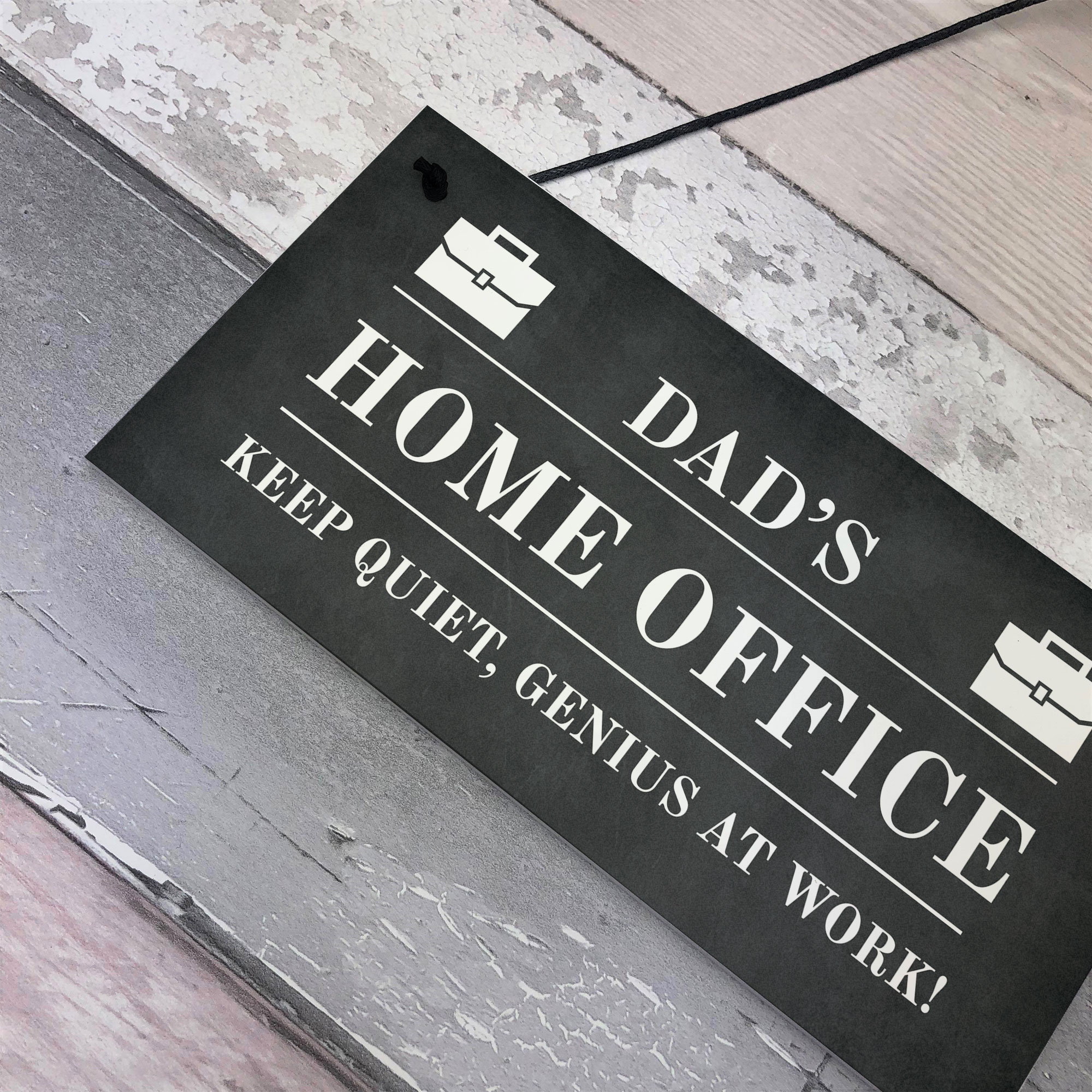 Any Names Home Office Sign Personalised Funny Business Door Sign Home ...