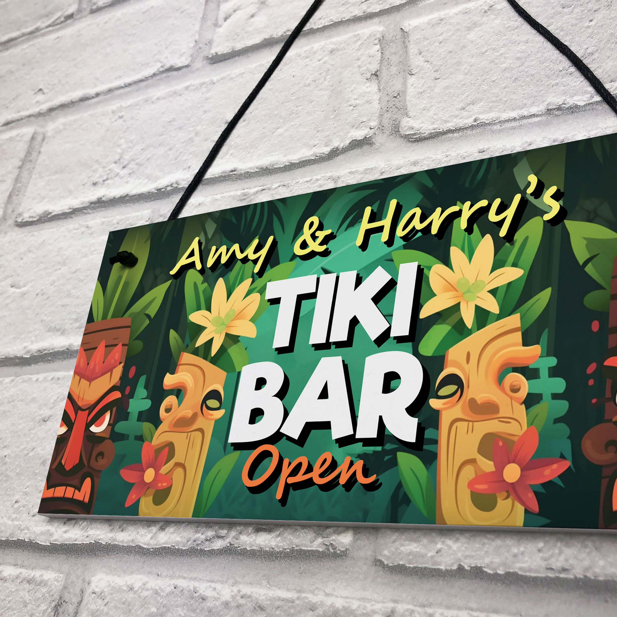 Tiki Bar Sign Designs