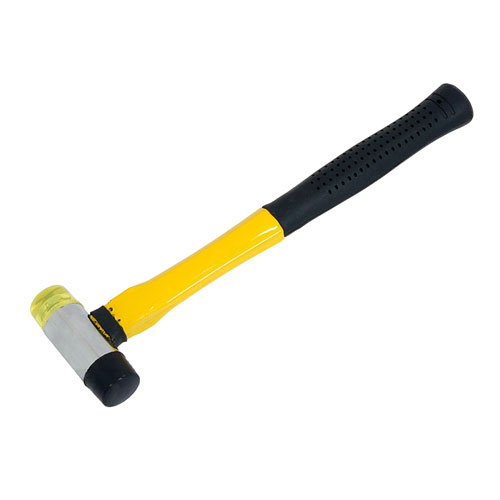 Brand New Double Faced Hammer Rubber Grip 9OZ Fibreglass Shaft Soft ...